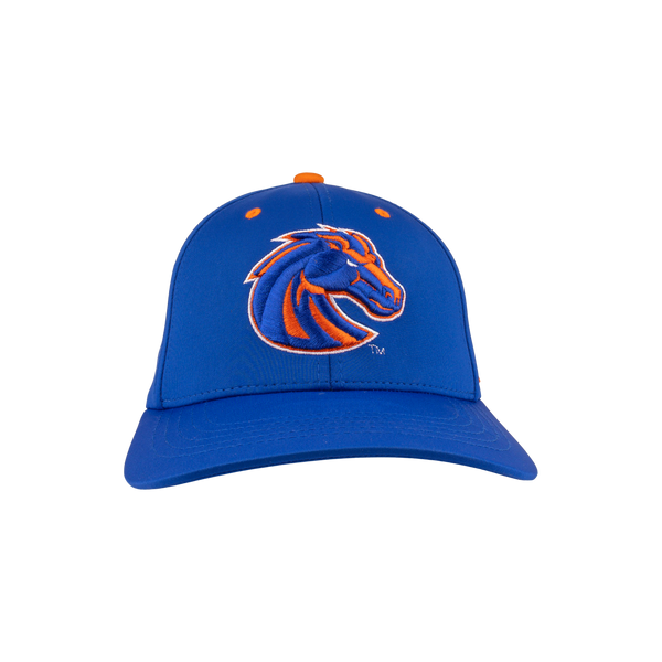 Boise State Broncos CapX Bronco Flex Fit Hat (Blue) – The Blue and ...