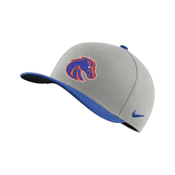 Boise State Broncos Nike Classic99 Flex Fit Hat (Grey/Blue) – The Blue ...