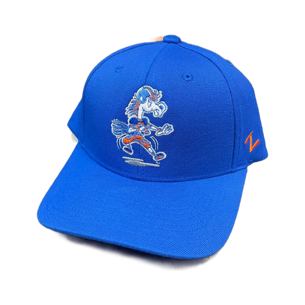 Boise State Broncos Zephyr Football Flex Fit Hat (Blue) – The Blue and ...