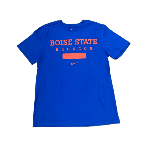 Boise State Broncos Nike Men's "Boise State Broncos" T-Shirt (Blue ...