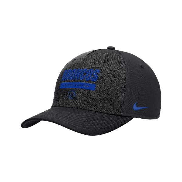 Boise State Broncos Nike Rise On-Field Snapback Hat (Black) – The Blue ...