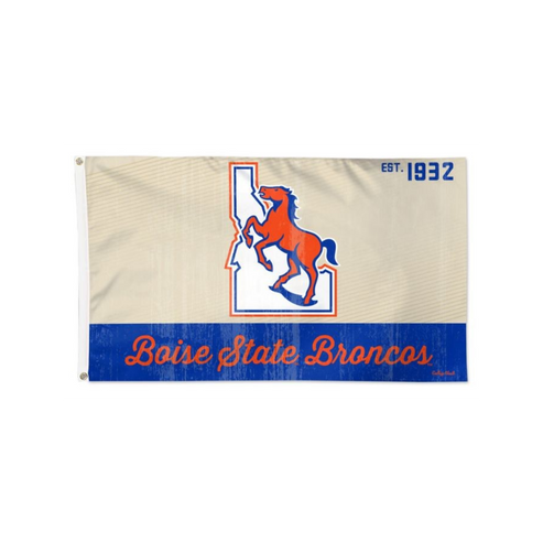 Boise State Broncos Wincraft Deluxe 3x5 Vault Flag (Cream/Blue) – The ...