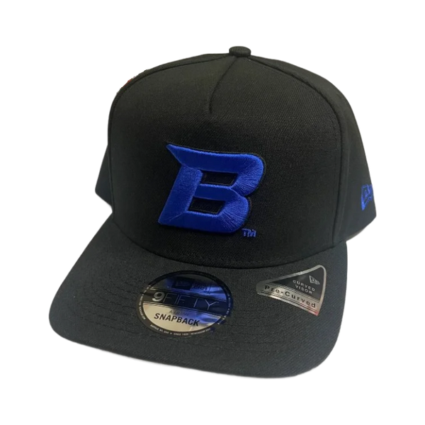 Boise State Broncos New Era "B" 9Fifty A-Frame Snapback Hat (Black ...